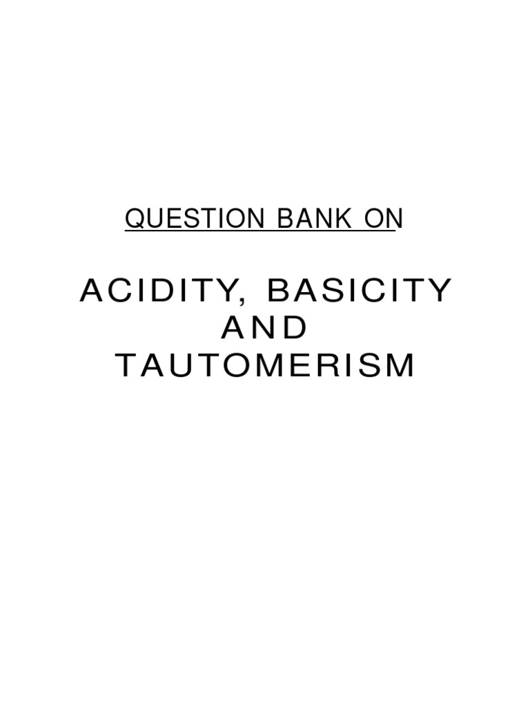 Acidic Basic Strength | PDF | Amine | Carboxylic Acid