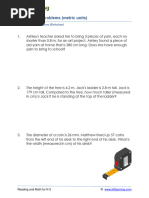 Grade 1 Measuring Length Non Standard Units B | PDF
