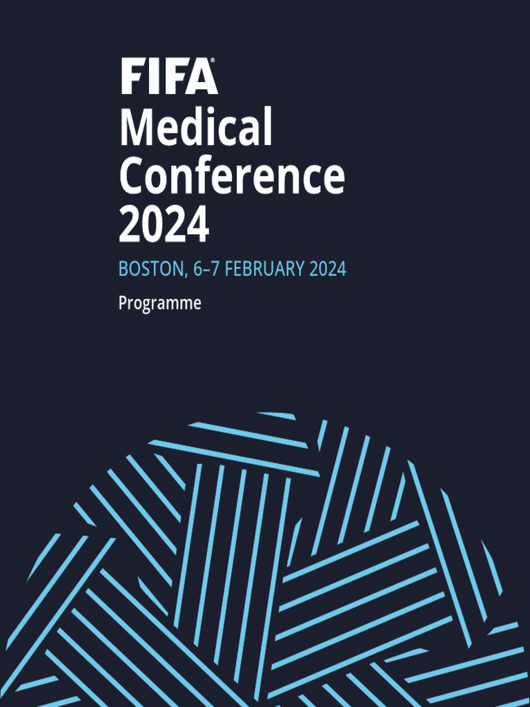 FIFA Medical Conference 2024 Programme | PDF | Medicine | Evidence ...