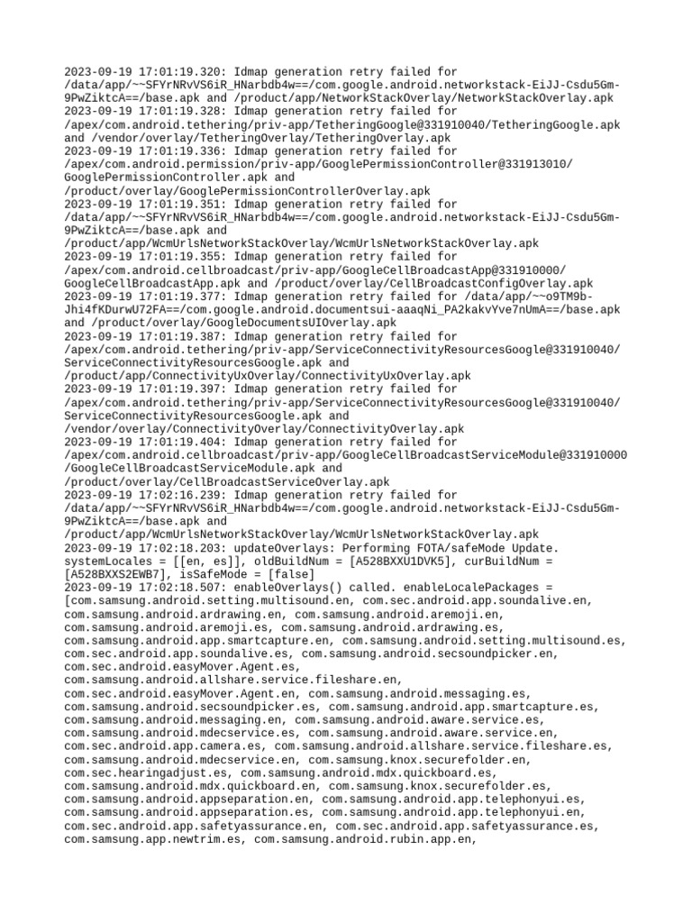 Lom Log | PDF | Computer File Formats | Mobile Phones