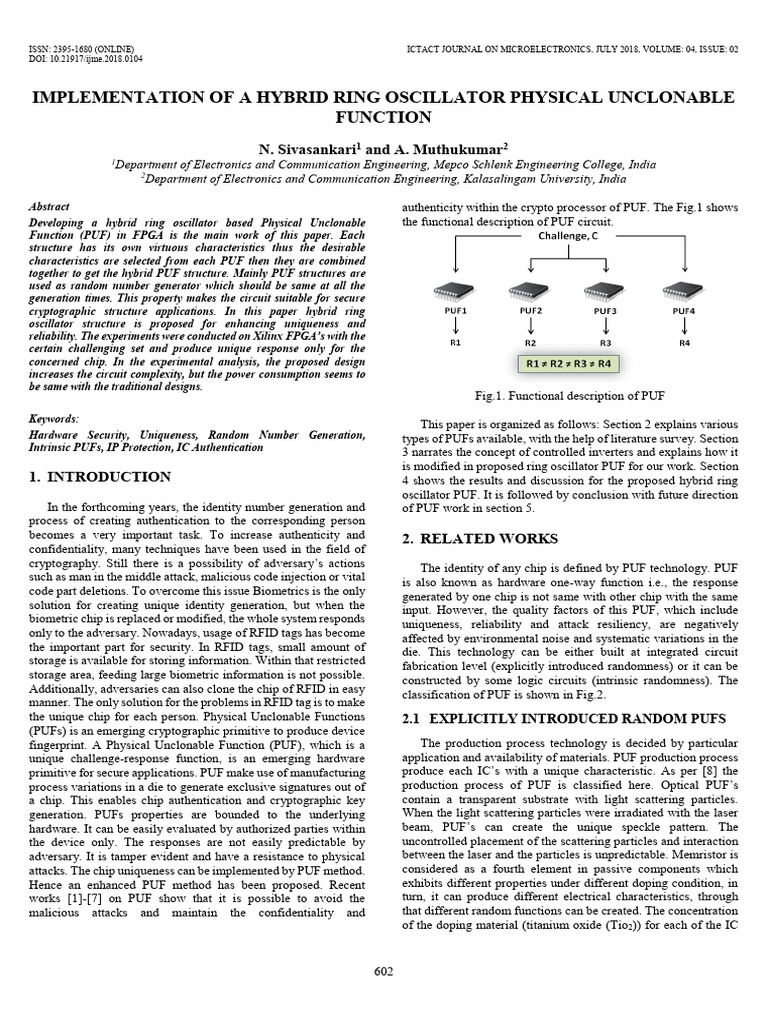 IJME Vol 4 Iss 2 Paper 8 602 607 | PDF | Electronic Oscillator | Computer Engineering