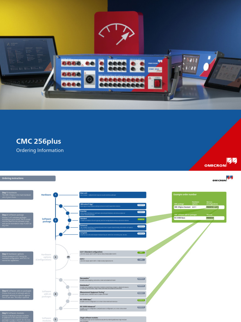 CMC 256plus Ordering Information ENU | PDF | Rectifier | Electrical ...