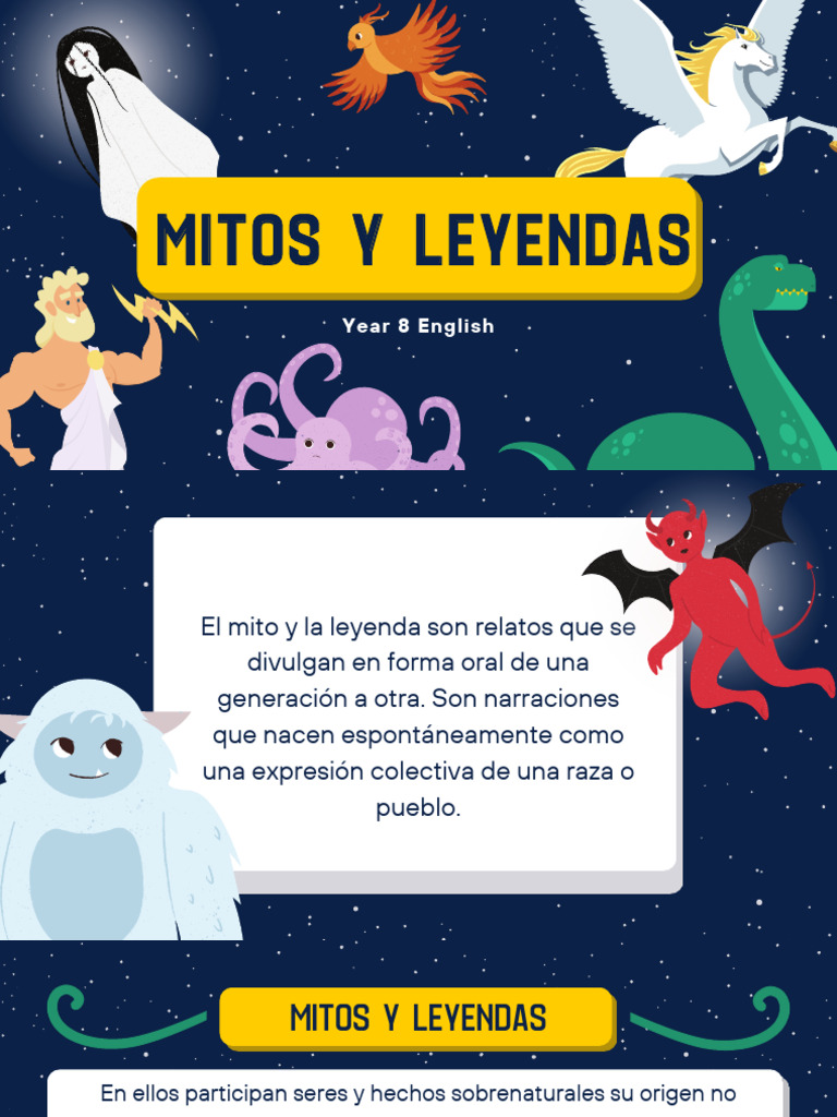 Actividad Mitos y Leyendas-1bgu | PDF