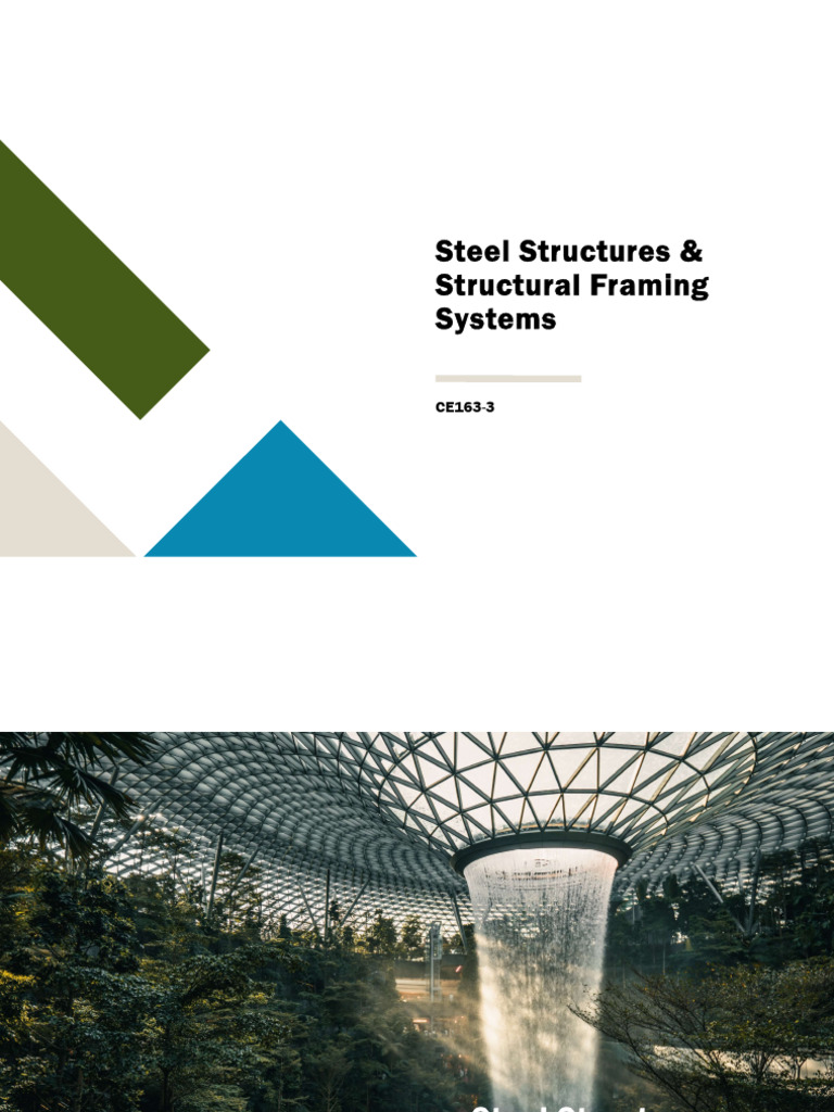 3 Steel Structures And Structural Framing Systems Pdf Truss Beam Structure