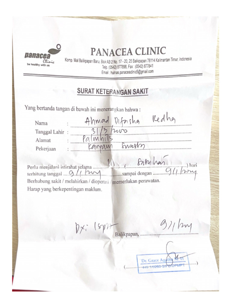 Panacea Clinic | PDF