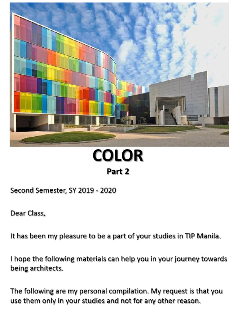 Ai Color Part 2 | Download Free PDF | Color