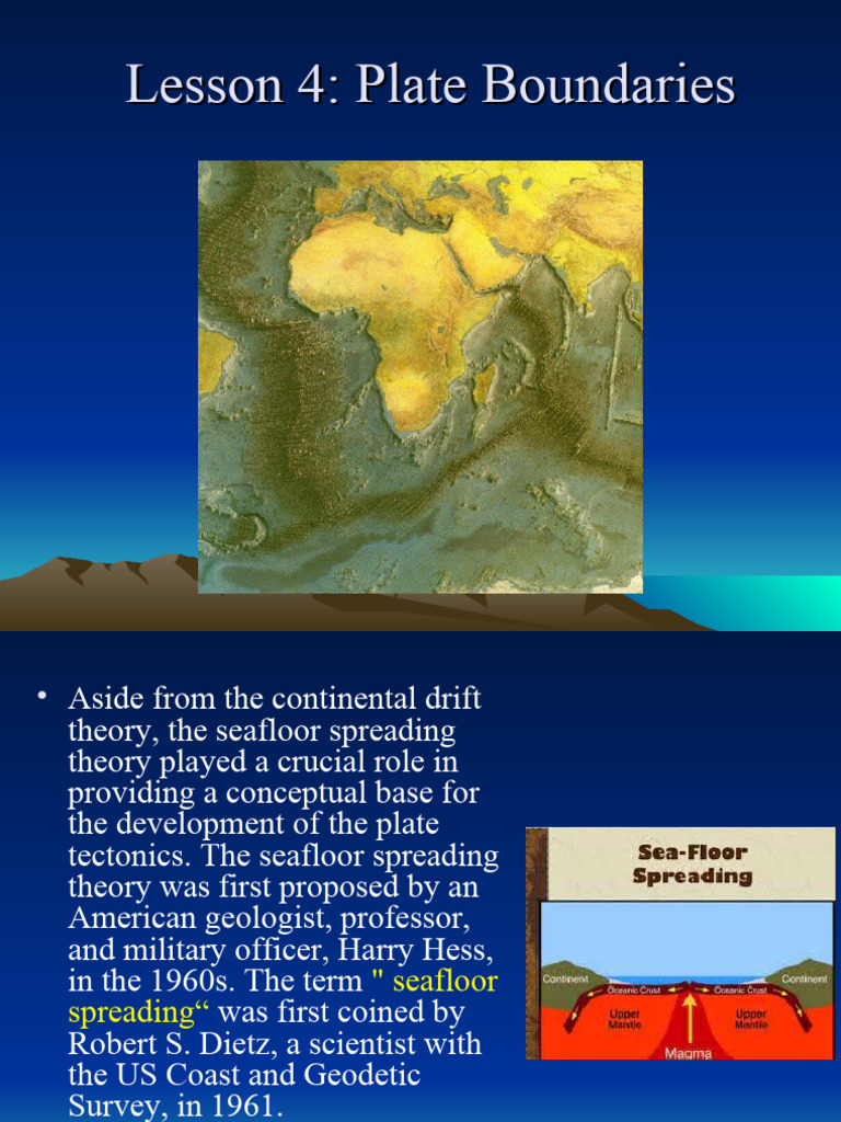Lesson 4 Plate Boundaries | PDF | Plate Tectonics | Applied And ...