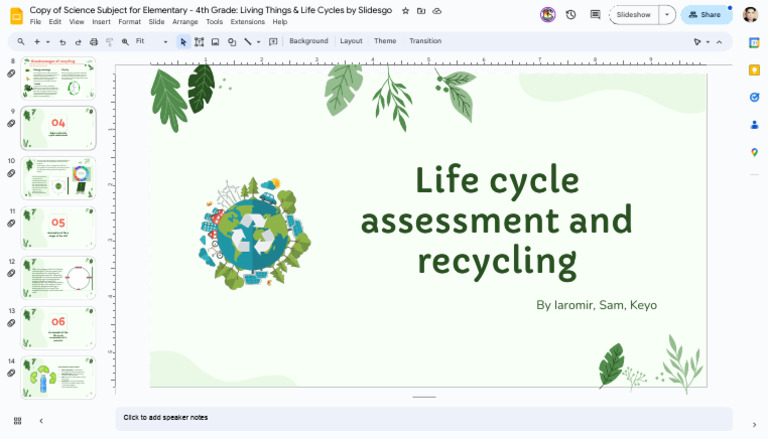 Science Subject For Elementary - 4th Grade: Living Things & Life Cycles ...