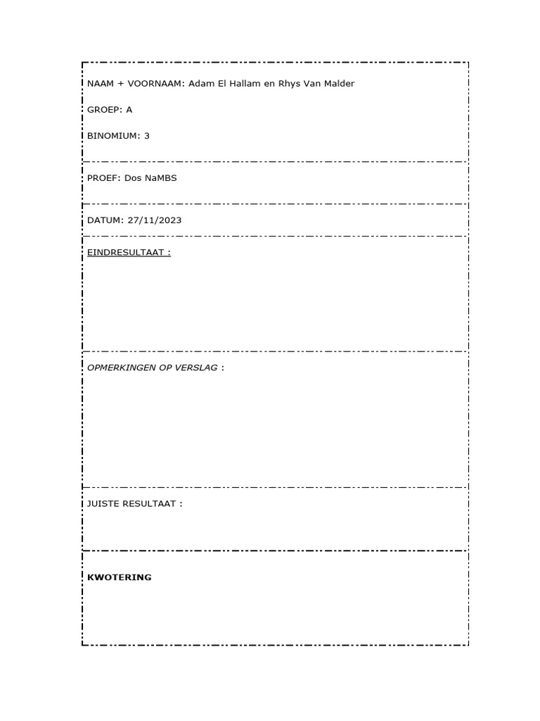 Dos NaMBS Adam en Rhys | PDF