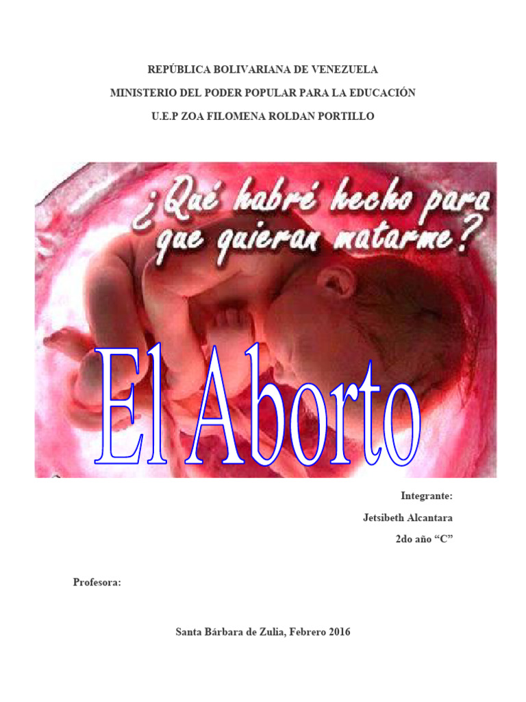 Aborto | PDF | Aborto | El embarazo