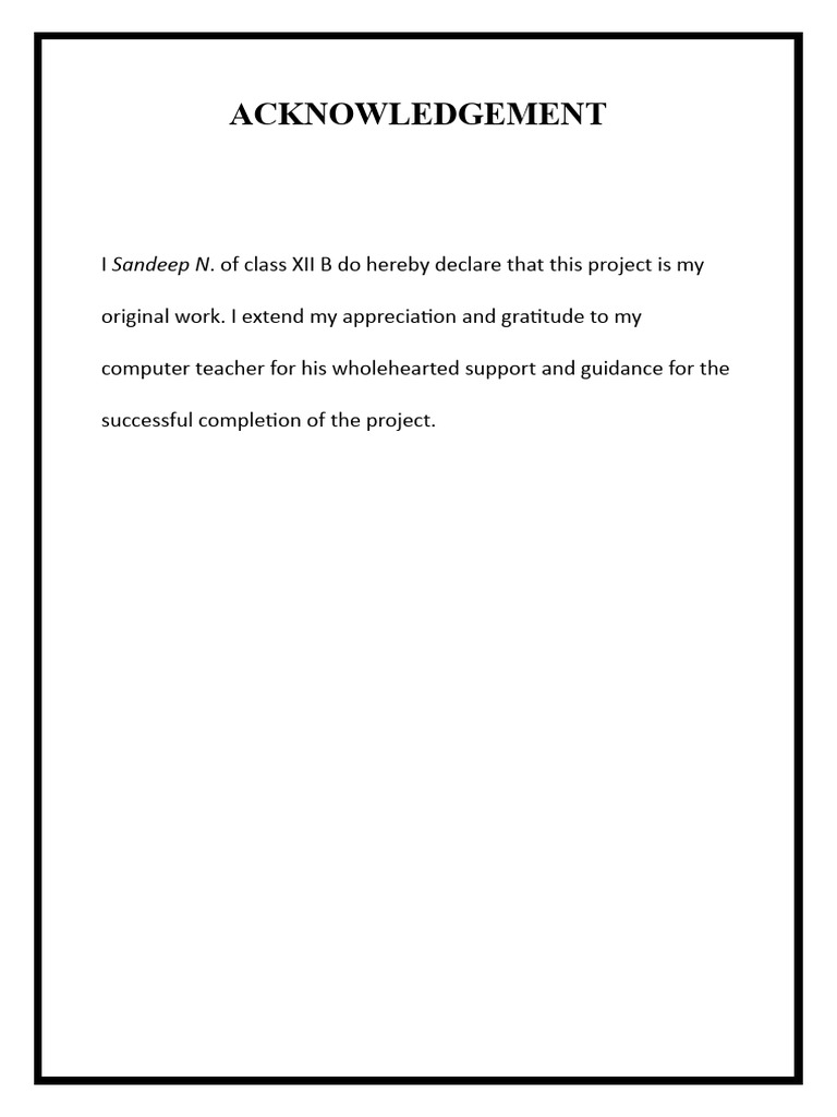 Computer Project Pdf Computer Programming Python Programming Language
