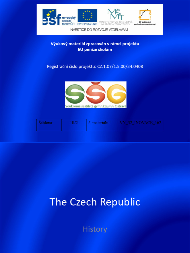 The Czech Republic-History | PDF | Czech Republic | Europe
