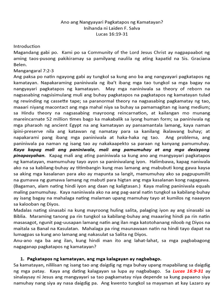 What Happens After Death | PDF What Happens After Death | PDF