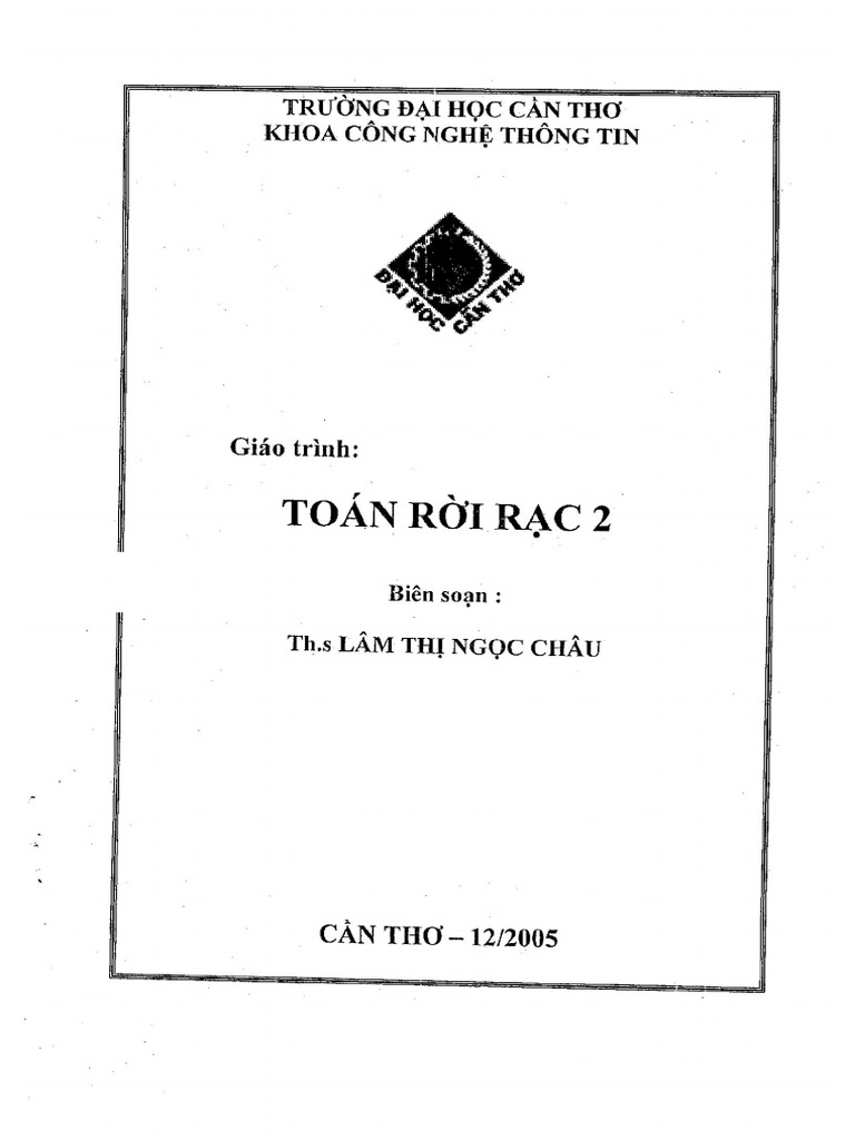Giáo Trình Toán R I R C 2 | PDF