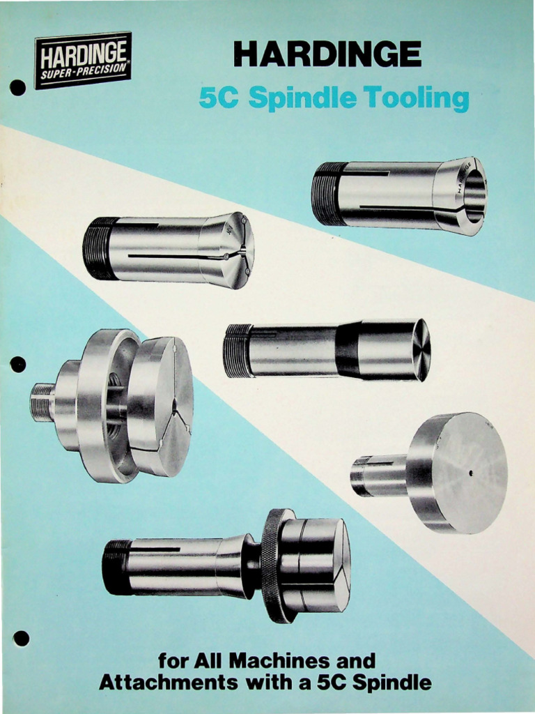 Hardinge 5-C Tooling Catalog | PDF | Equipment | Woodworking