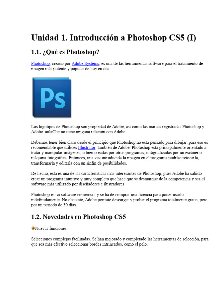 Curso Photoshop 5 | PDF | Adobe Photoshop | Ventana (informática)