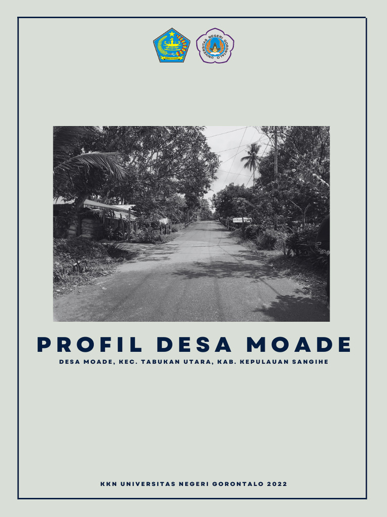 Profil Desa Moade, Tabukan Utara | PDF