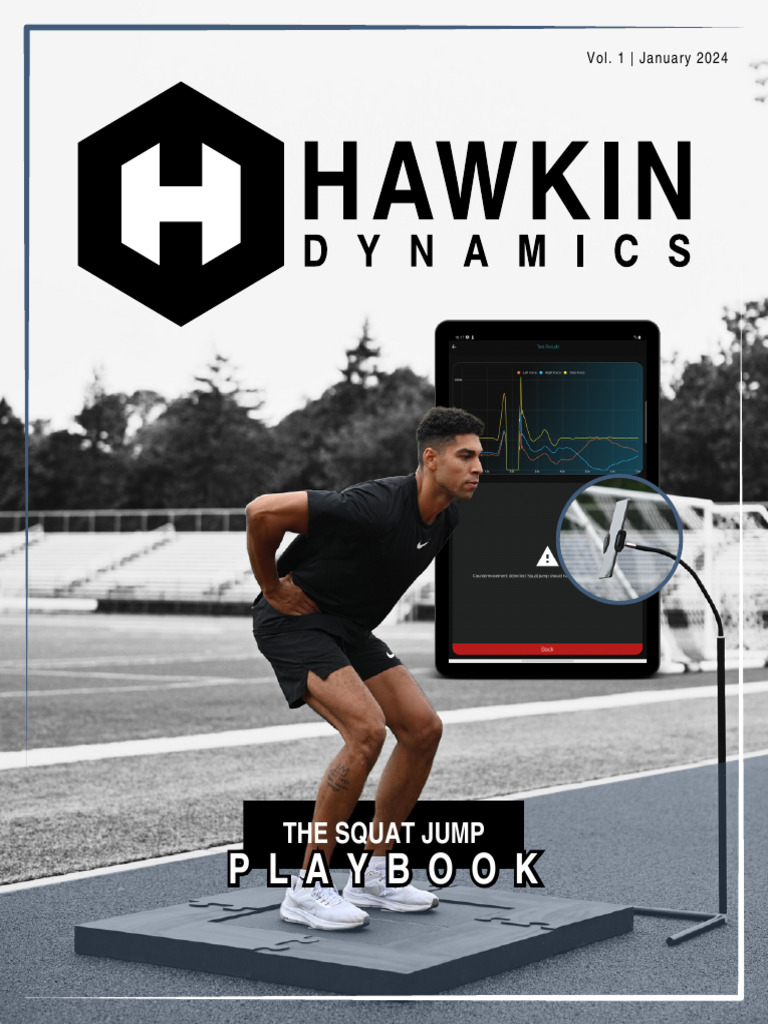 Squat Jump Playbook〡Hawkin Dynamics 2024 | PDF