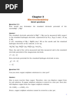 Class Xii Chemistry Ncert Textbook Solution Chapter 2 Electrochemistry | PDF | Electrochemistry ...