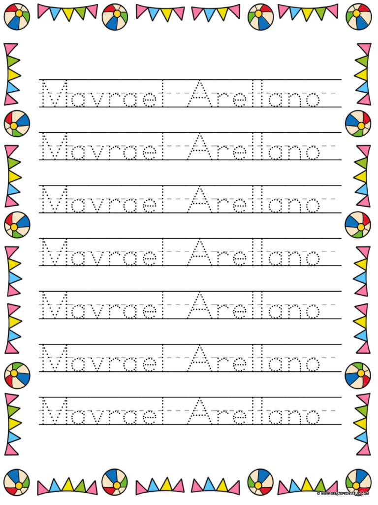 Mavi Name Tracing | PDF