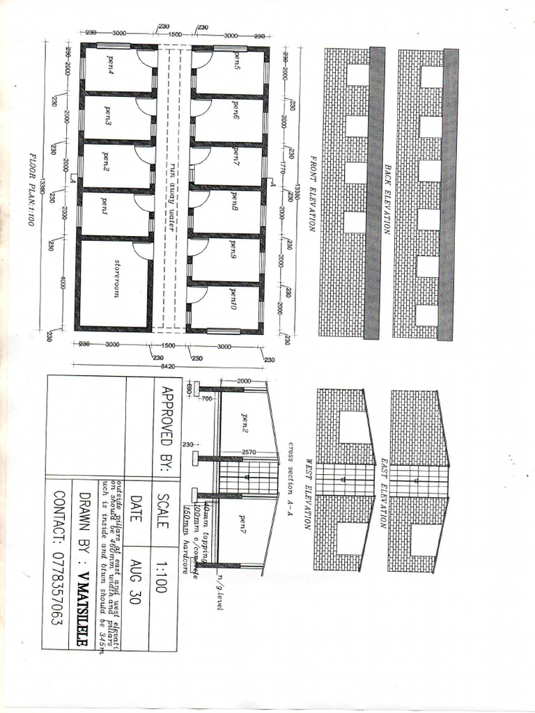 10 Units Piggery Housing Site Plan | PDF