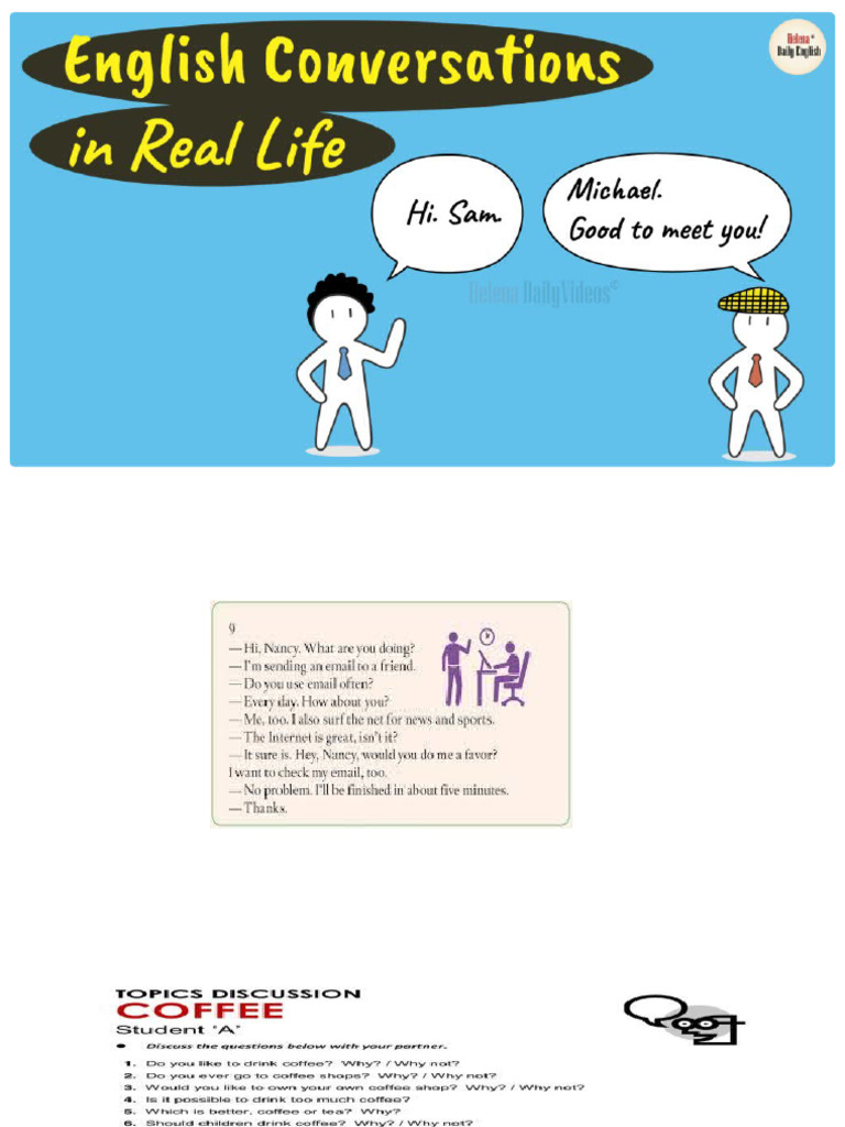 Real Life Conversations | PDF