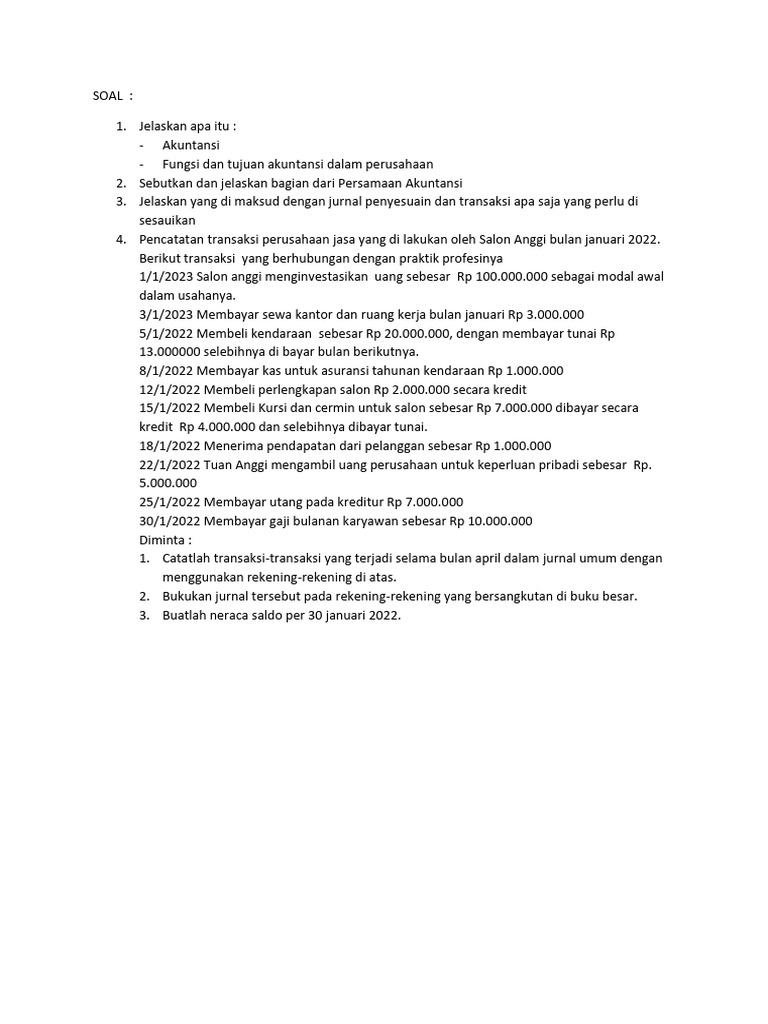 Anri Agus Pengantar Akuntansi | PDF | Pengelolaan Keuangan & Uang