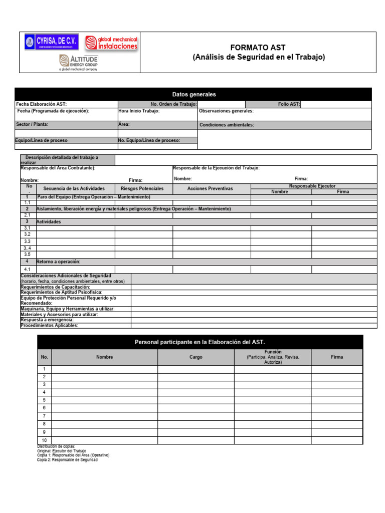 Formato Ast | PDF