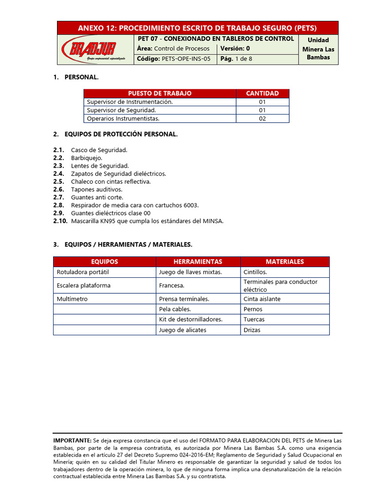 Pets 07 - Conexionado en Tableros de Control | Descargar gratis PDF ...