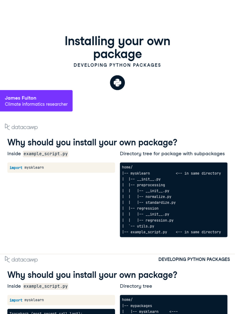 Python Package Development Guide | PDF | Computing | Software