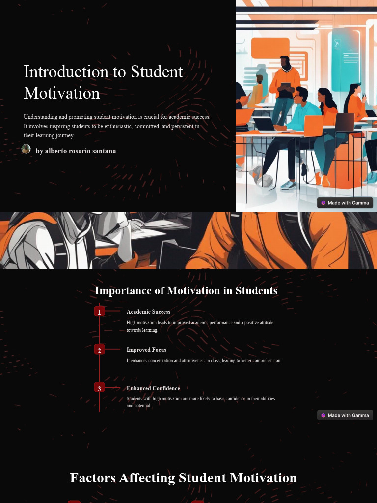 Introduction To Student Motivation | PDF | Motivation | Motivational