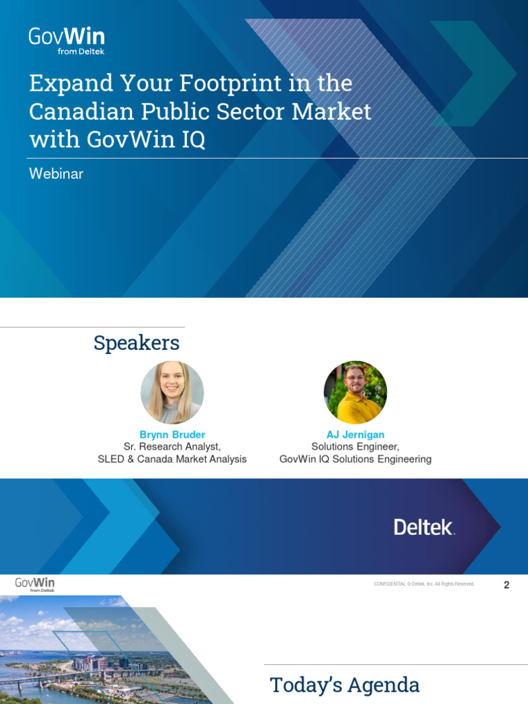 GovWin - Expand Your Foot Print 2023 Slides | PDF | Procurement | Economies