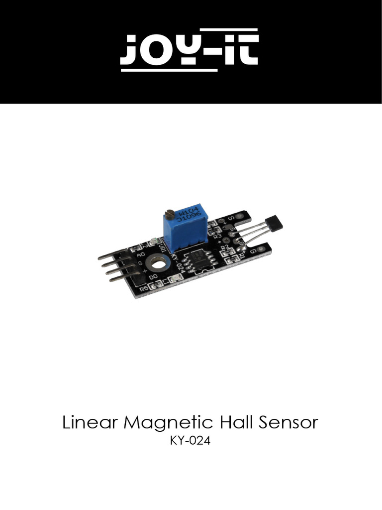 pj2 Sen Ky024 Manual 1933 | PDF | Analog To Digital Converter | Sensor