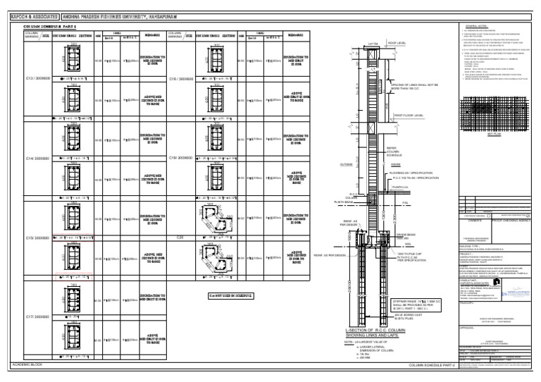Column Schedule Part-2 | Download Free PDF | Column | Building