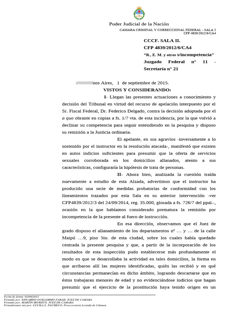 fallo (6) | PDF | Justicia | Crimen y violencia