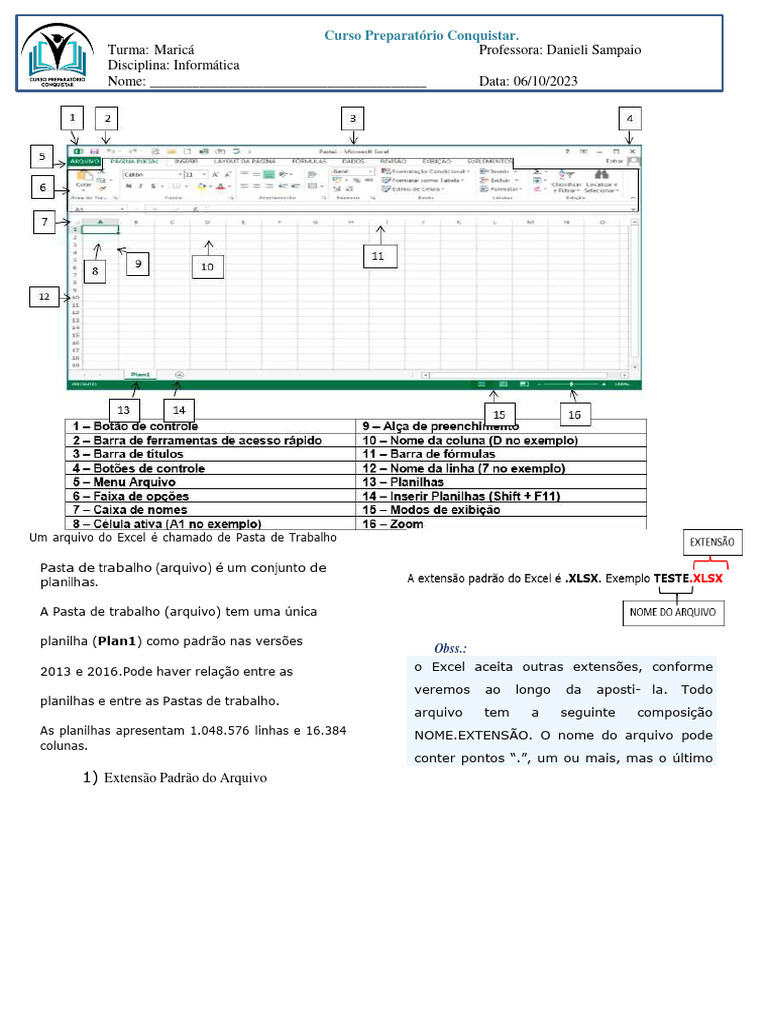 Aula 4 Excel | PDF | Argumento | Microsoft Excel
