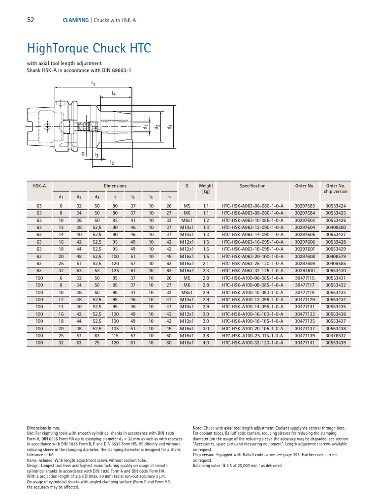 05 - 03 - C - High Torque Chuck | PDF | Screw | Engineering Tolerance