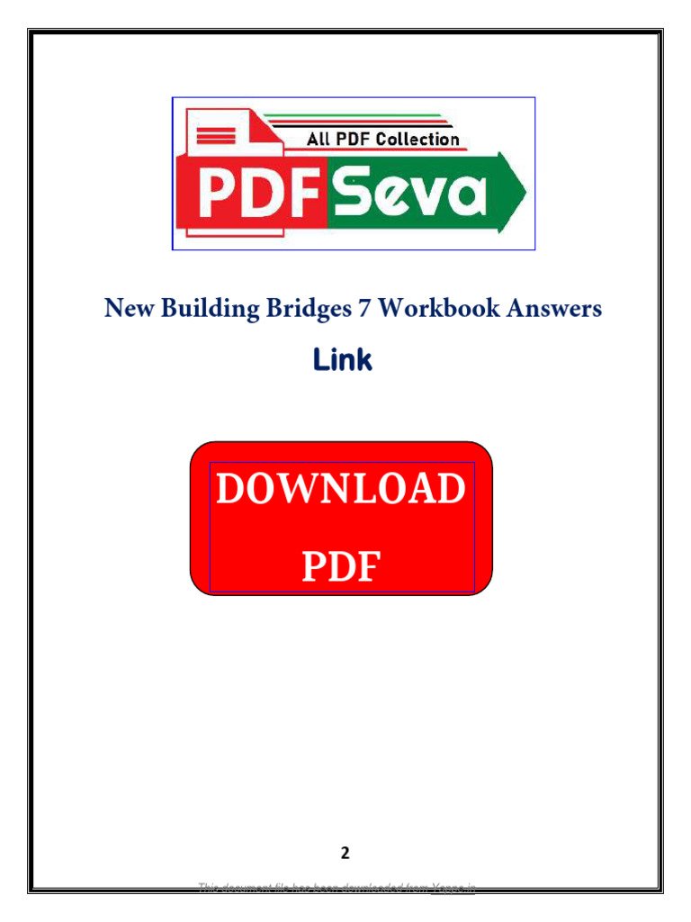 New Building Bridges 7 Workbook Answers | PDF | Language Arts & Discipline