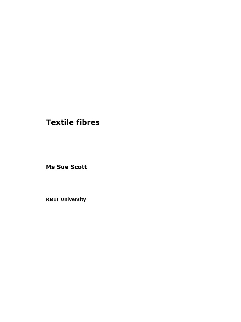 Microscopic Analysis Of Textile Fibers Pdf Fibers Rayon