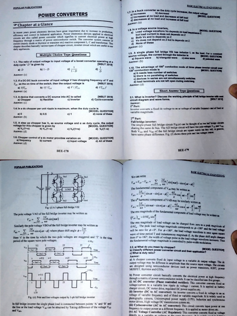 Organizer 1ST Sem Bee Power Converter | PDF | Electromagnetism | Power ...
