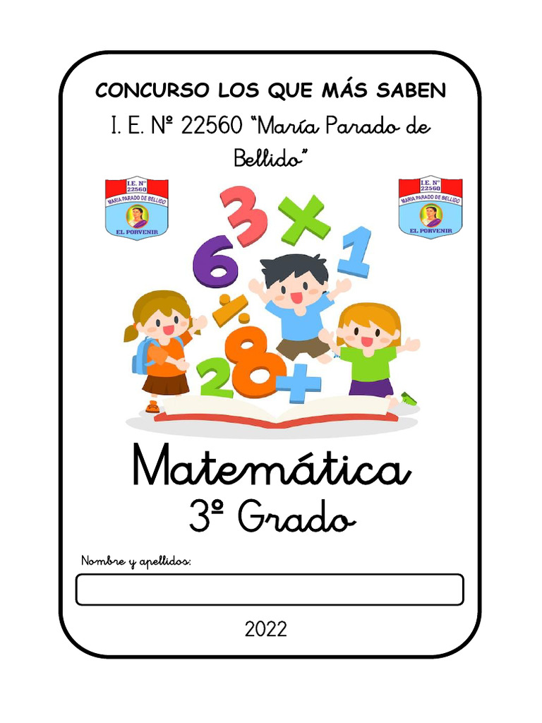 Problemas de Matemáticas 3er Grado | PDF | Hogar, jardinería y ...