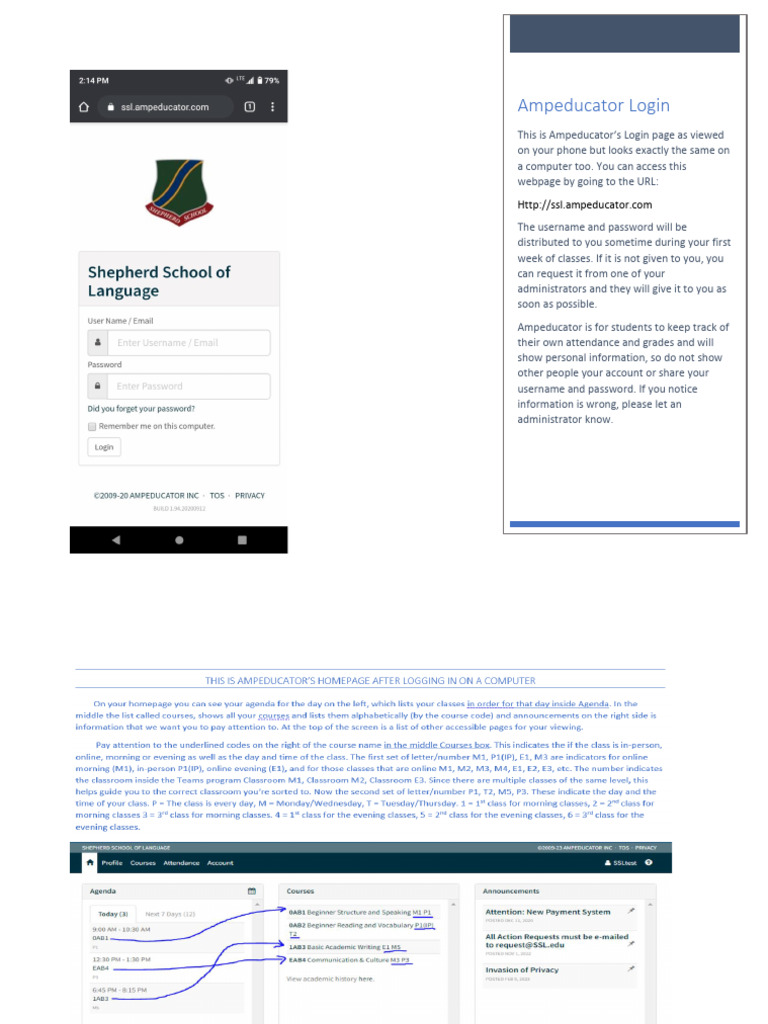 Ampeducator Tutorial For Student | PDF | Button (Computing) | Software