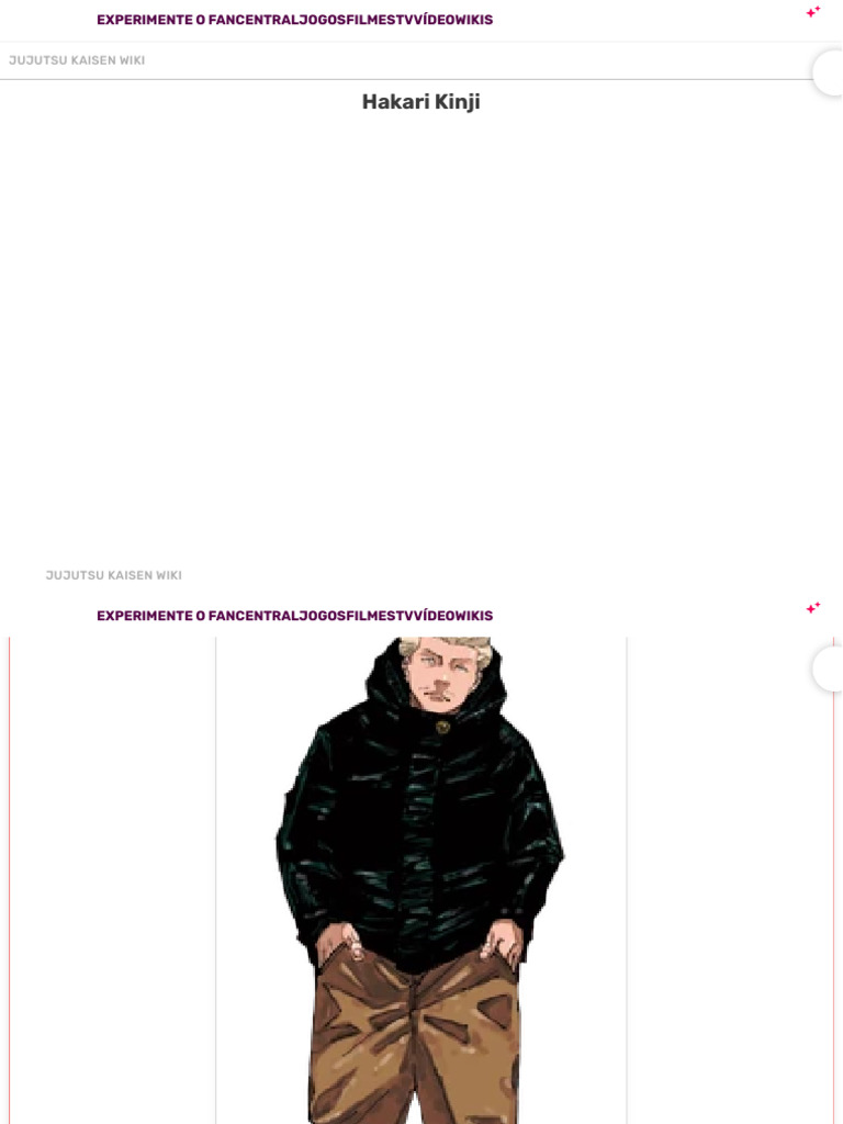 Kinji Hakari _ Jujutsu Kaisen Wiki _ Fandom | PDF | Jiu-jitsu