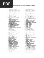 Lista Adverbios en Ingles PDF | PDF | Lingüística