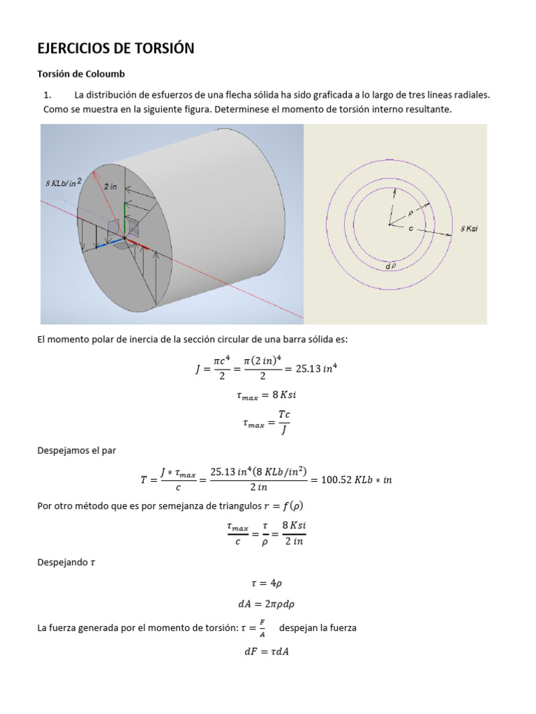 Torsión 01 | PDF | Engranaje | Ingeniería mecánica