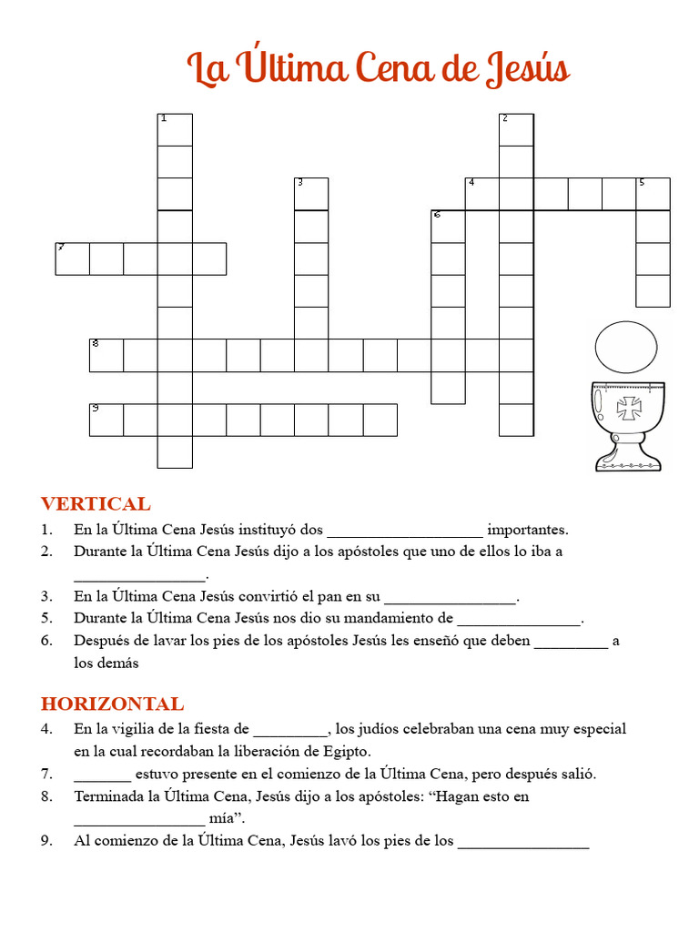 ULTIMA CENA PDF | PDF | eucaristía | Última cena