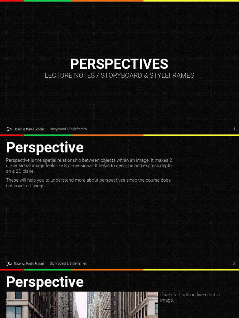 05C Perspective | PDF | Perspective (Graphical) | Image Processing