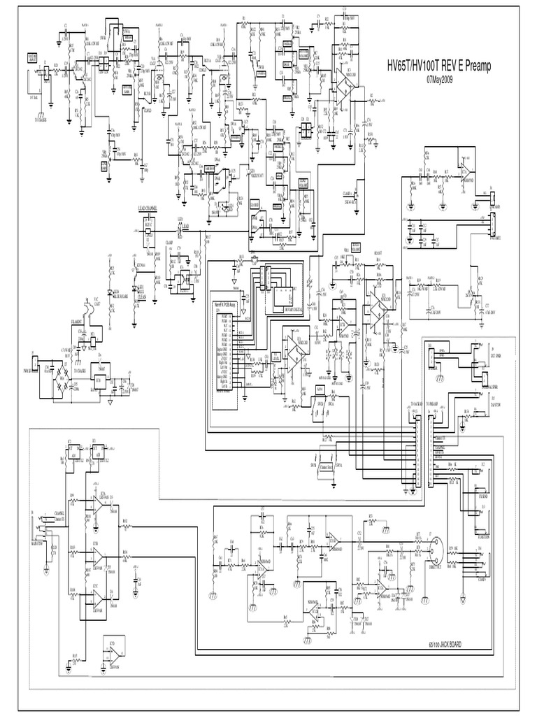 HV65T 100T Preamp - REVE | PDF