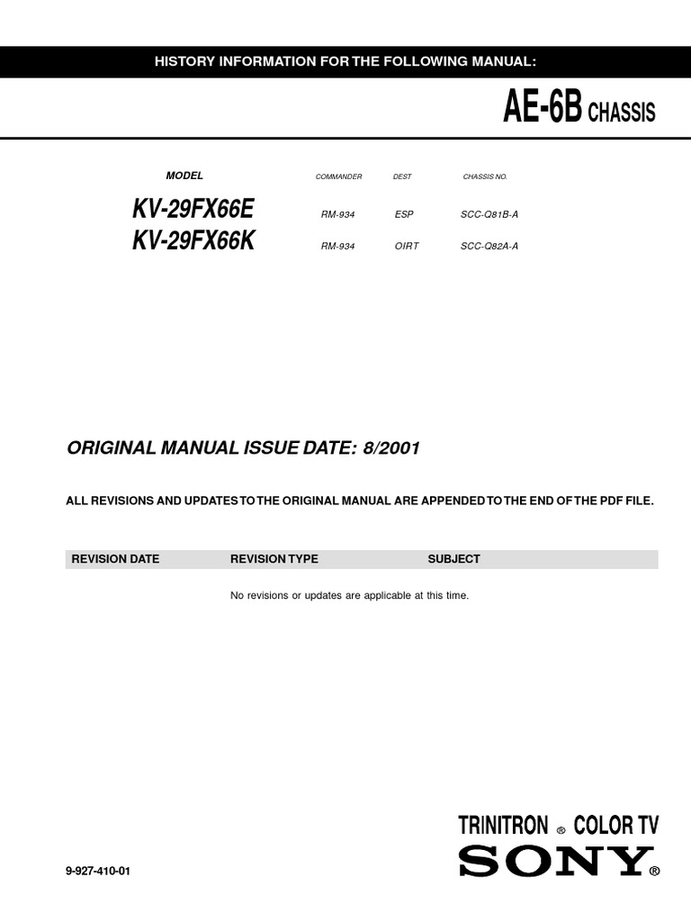 Ae-6b Service Manual 488 | PDF | Electrical Engineering | Electronics