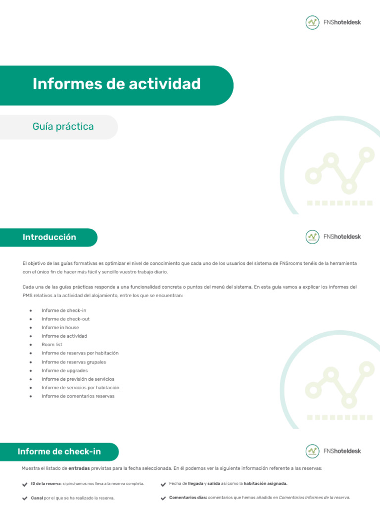 Guía Informes de Actividad | PDF | Informática